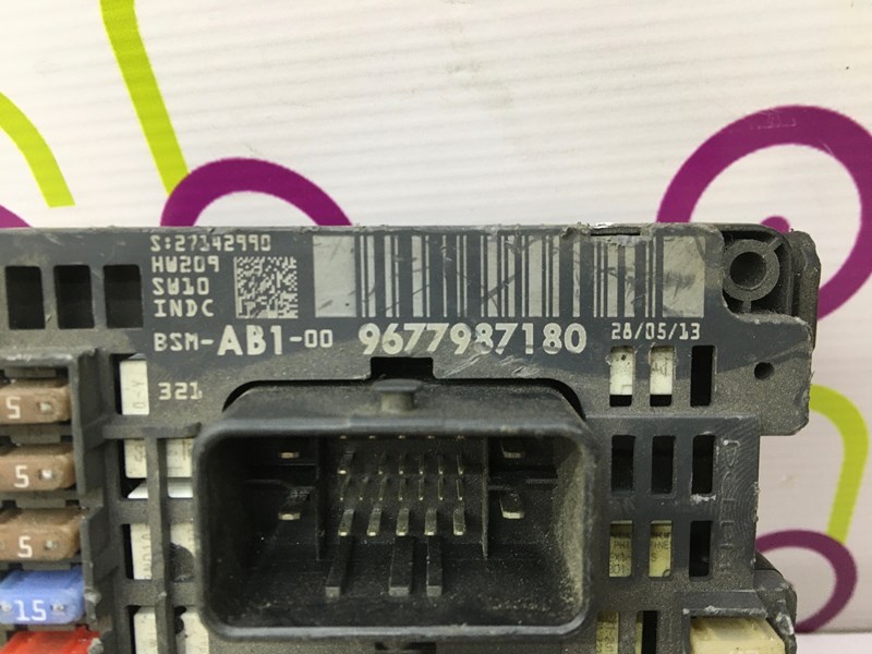 Módulo BSM Citroën C4 1.6 109Cv de 2011 - Ref OEM : 9677987180 ...